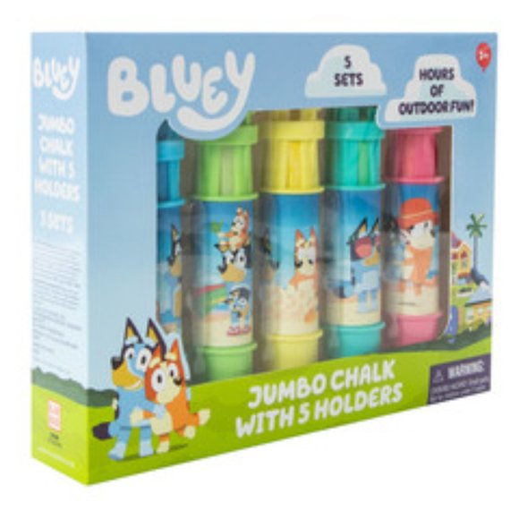Bluey | Toys | Nwb Bluey Jumbo Chalk Set | Poshmark